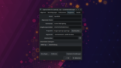 Open RGB: Autostart fixen & korrektes RGB-Profil laden • How-To Guide ...